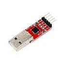 CP2102 (5-pin) USB to TTL UART serial converter Module red color | My ...